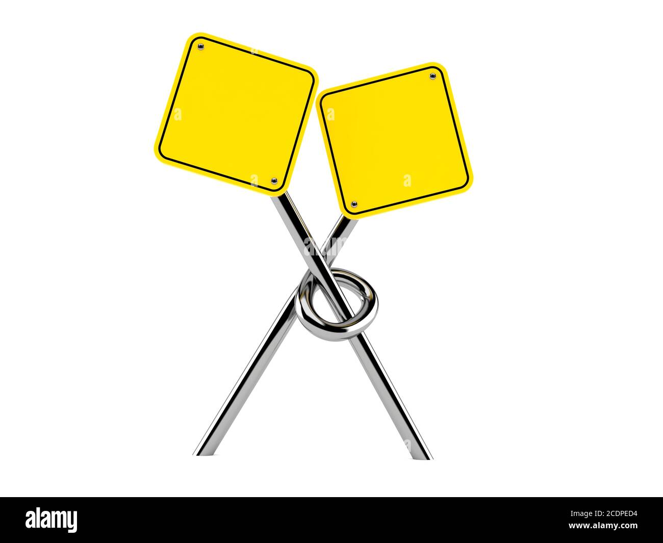 Blank road signs copy Cut Out Stock Images & Pictures - Alamy