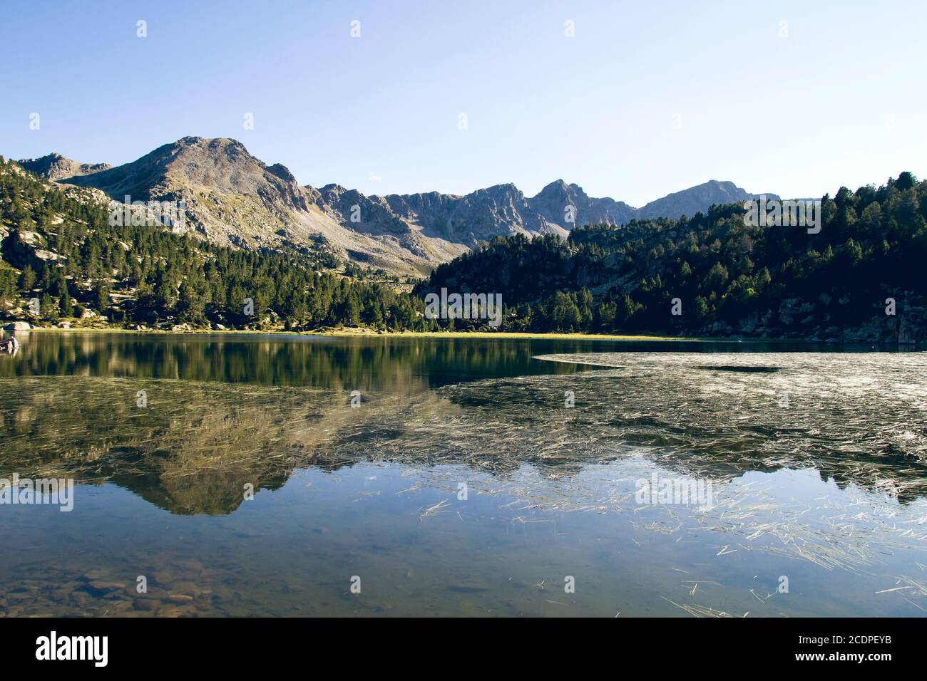 Pessons lake in the Pyrenes Stock Photo - Alamy