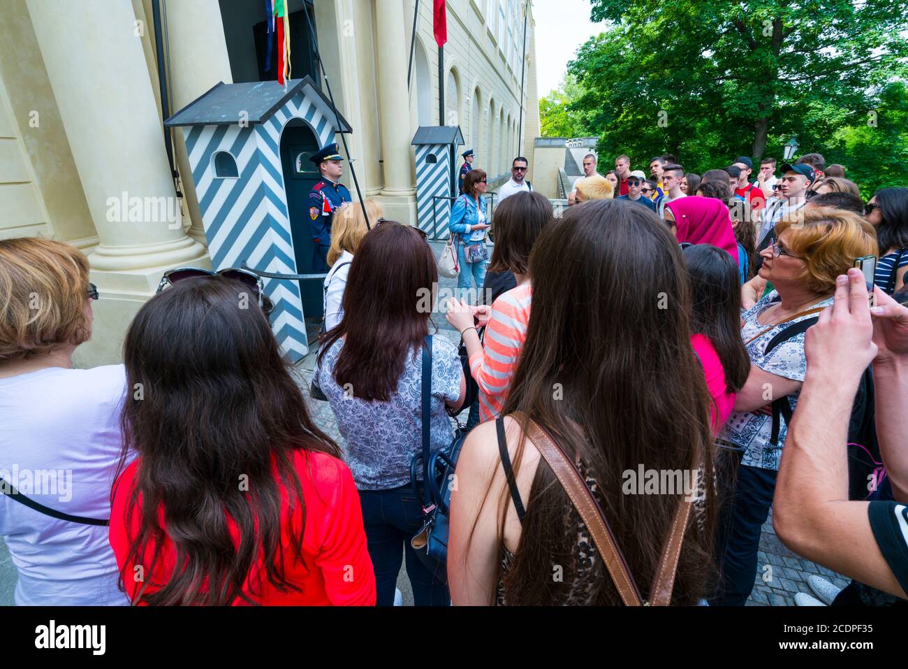 Prague Castle, Prazsky hrad, Prague, Czech Republic, Europe Stock Photo ...