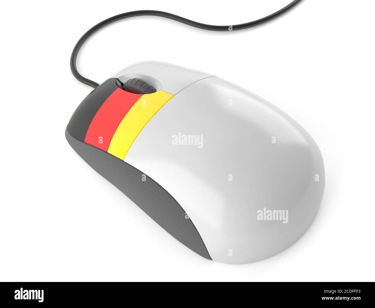 German mouse isolated on white background Stock Photo - Alamy