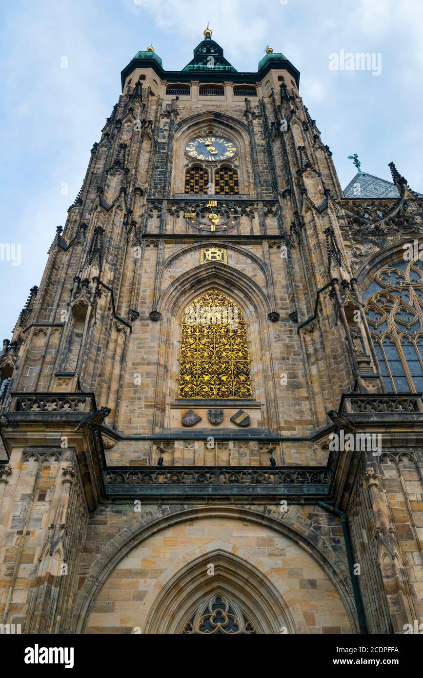 St. Vitus Cathedral, Prague Castle, Prazsky hrad, Prague, Czech ...