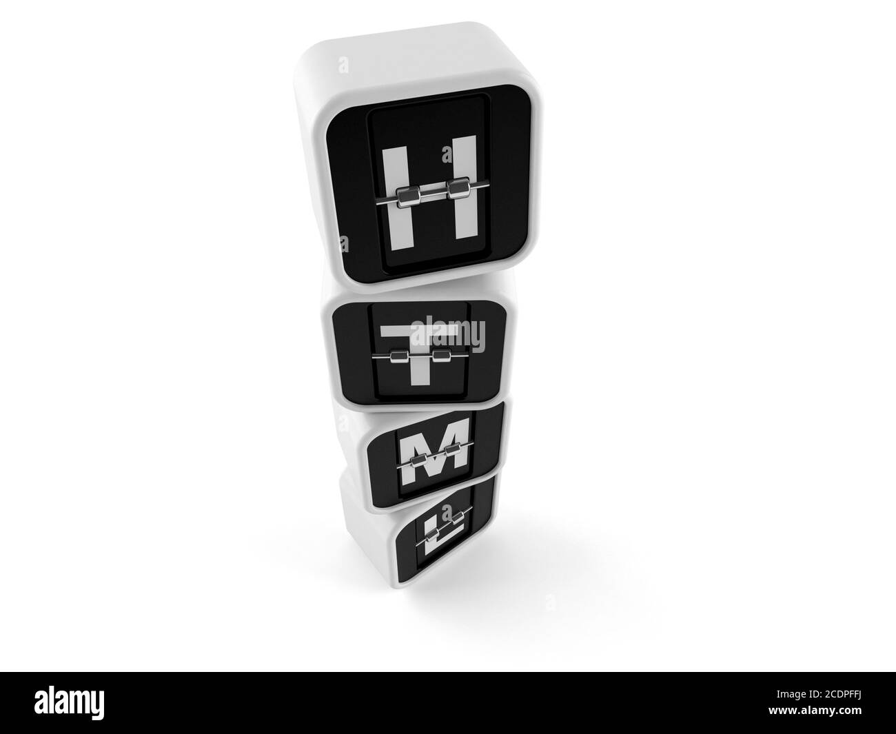 Html webpage Black and White Stock Photos & Images - Alamy