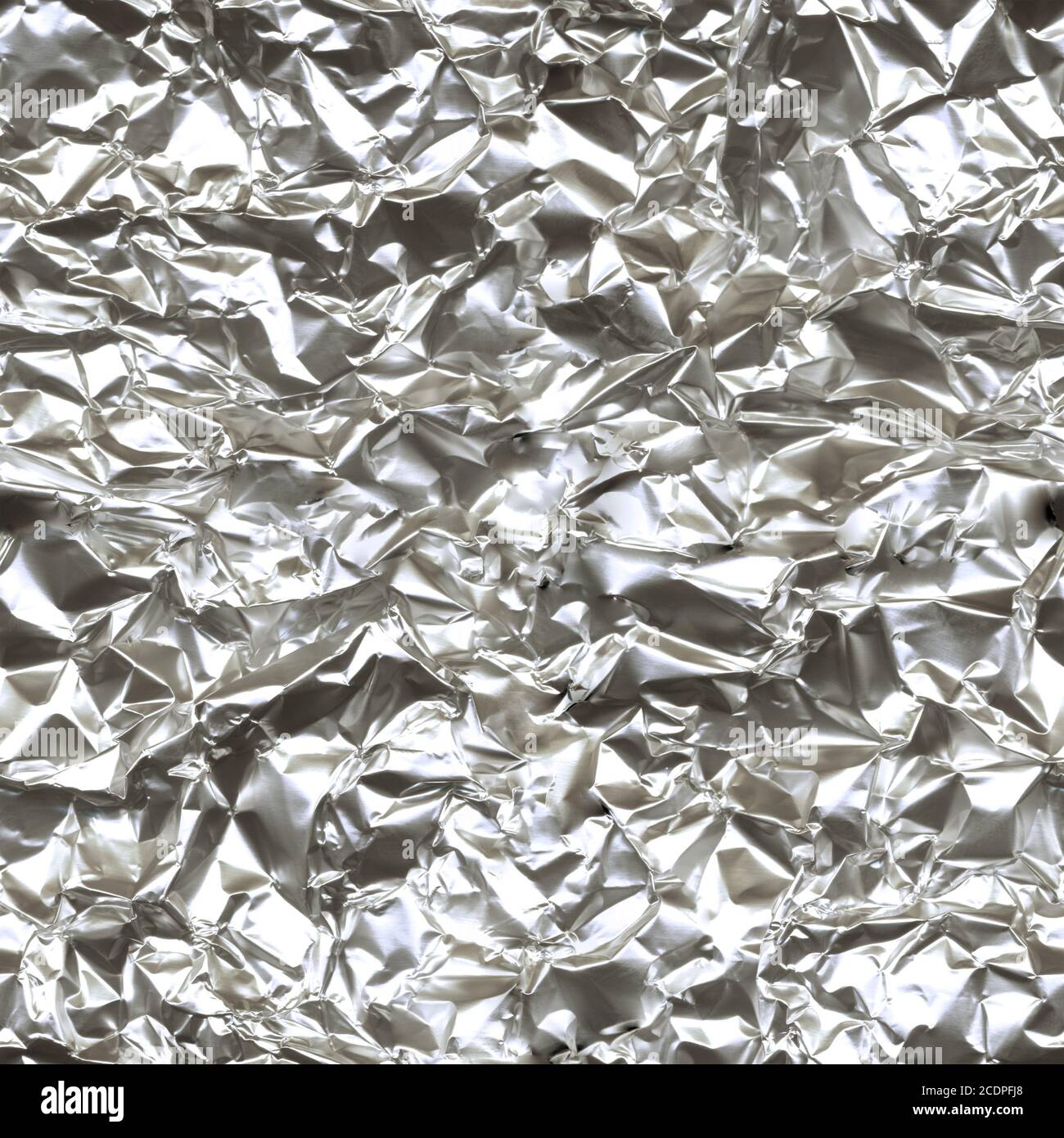 Smooth Silver Foil Texture