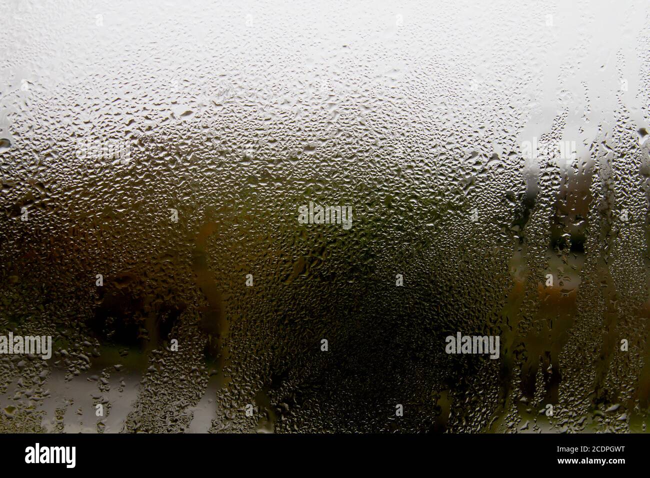 Water contensation on a window glass Stock Photo - Alamy