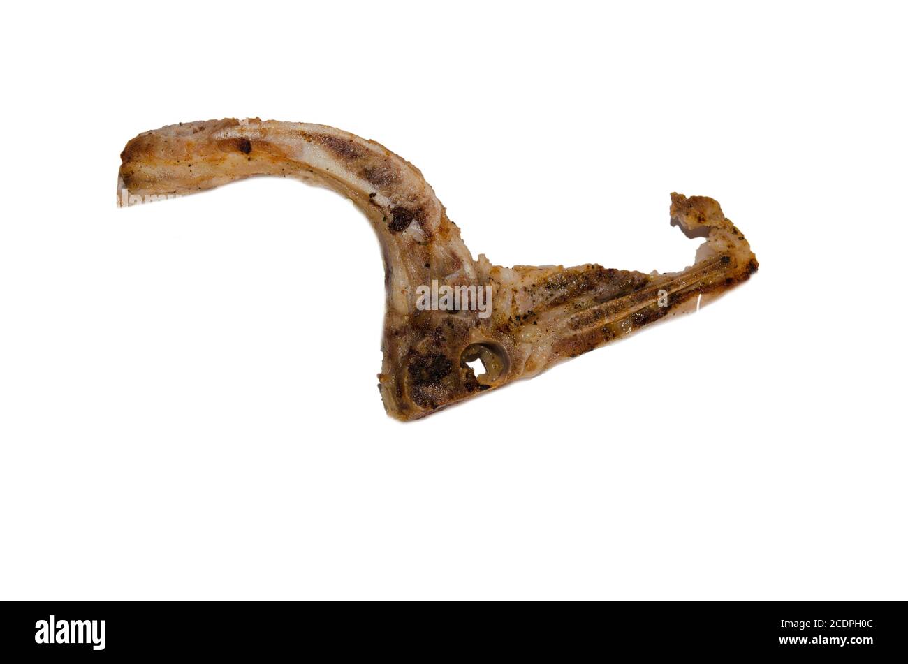 pork bones isolated Stock Photo - Alamy