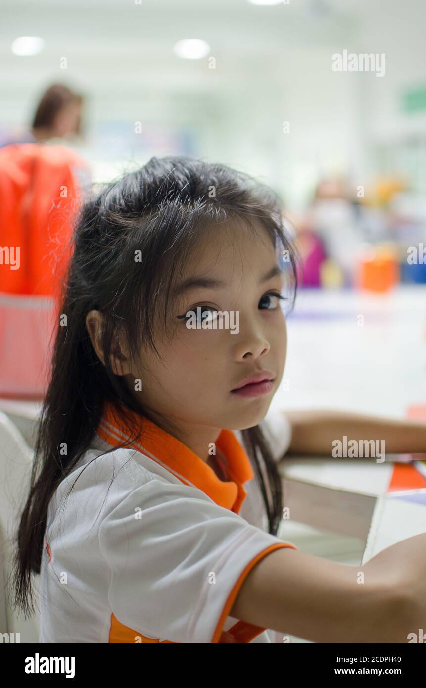 Child Asian girl Stock Photo - Alamy