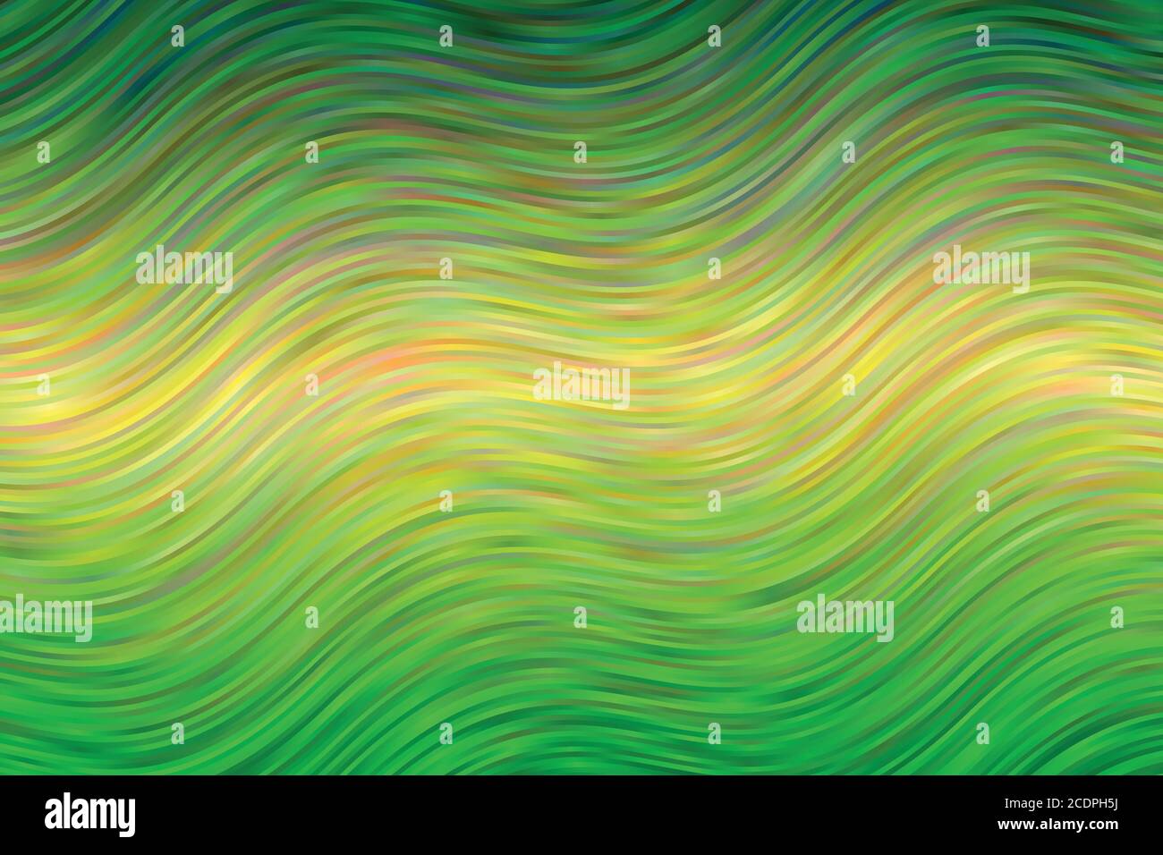 Lovely Green and yellow waves abstract vector background Stock Vector ...