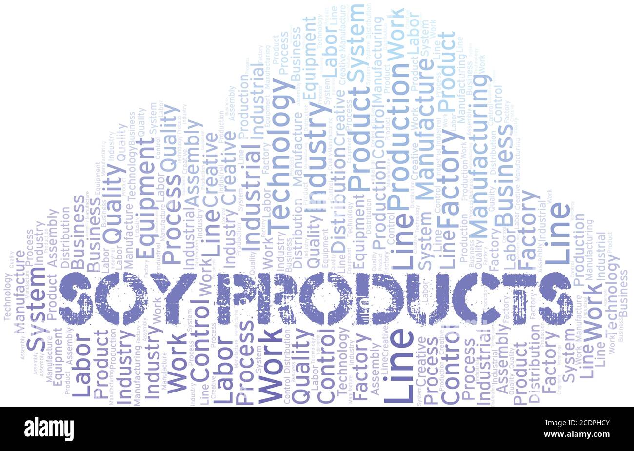 Soy Products word cloud create with the text only Stock Vector Image ...