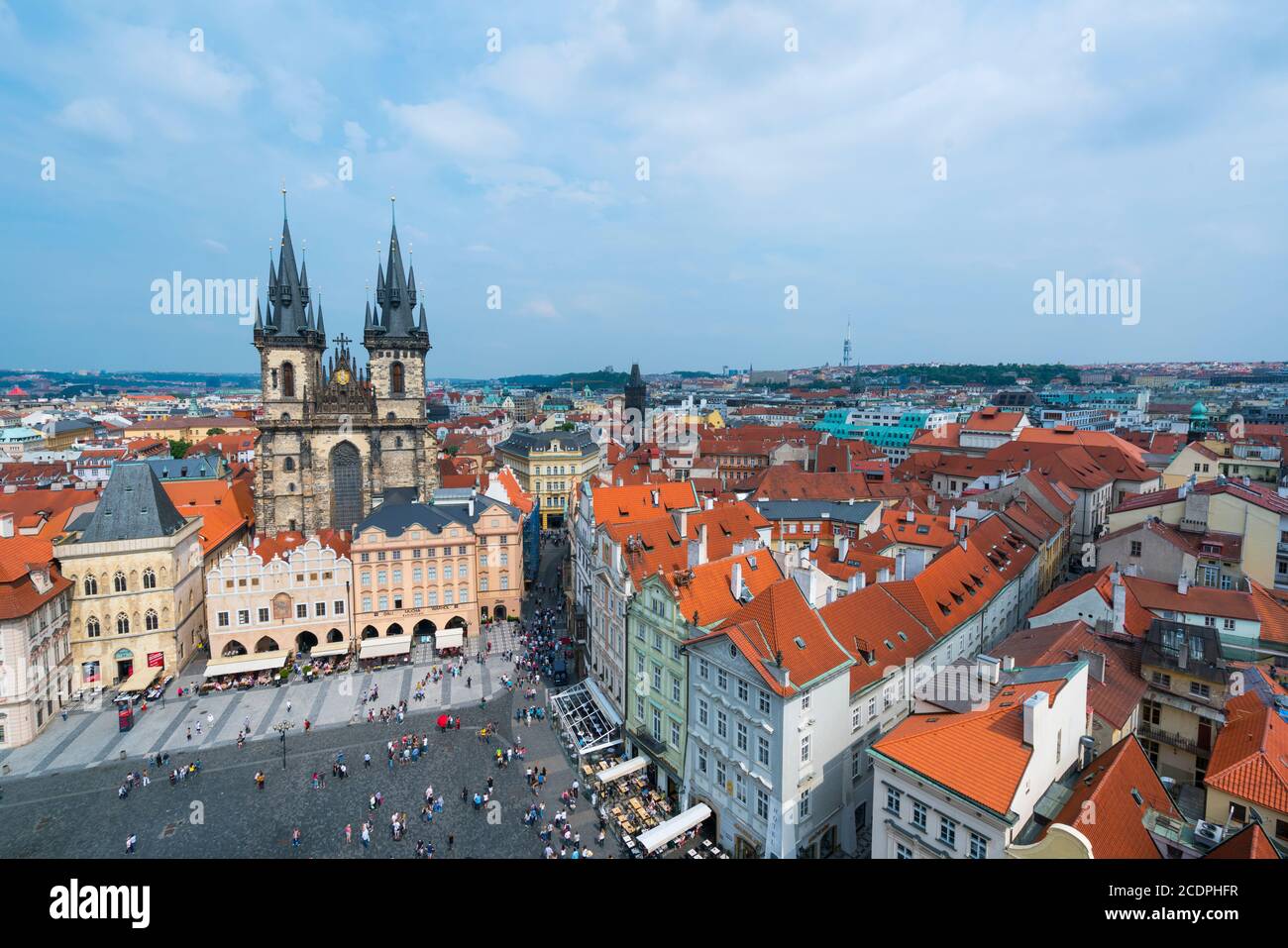 Old Town Square, Prague, Czech Republic, Europe Stock Photo - Alamy