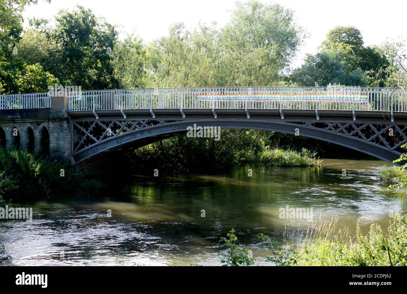 Hampton Lucy Bridge and River Avon, Hampton Lucy, Warwickshire, England ...