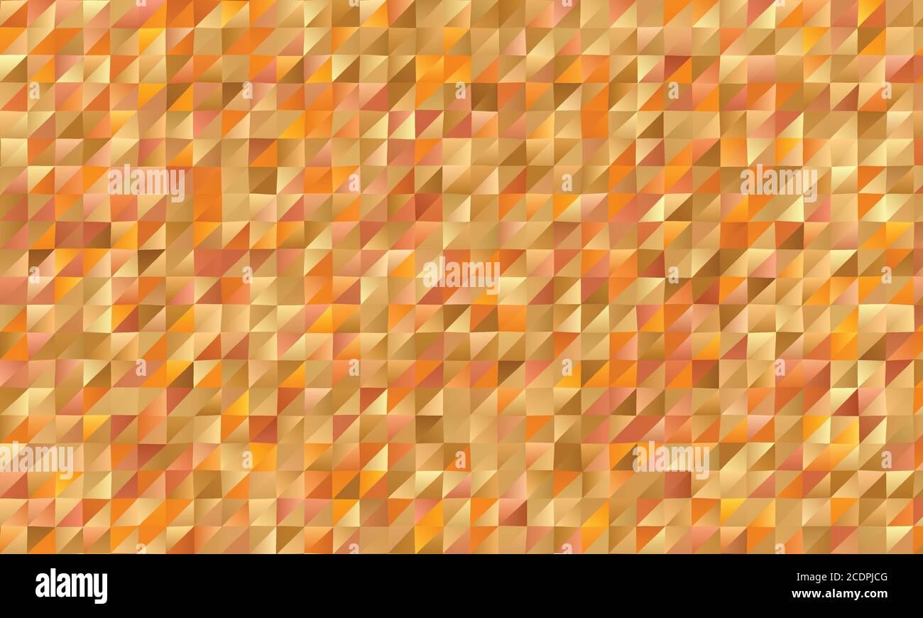 Brown, yellow and red polygonal abstract background. Great illustration ...
