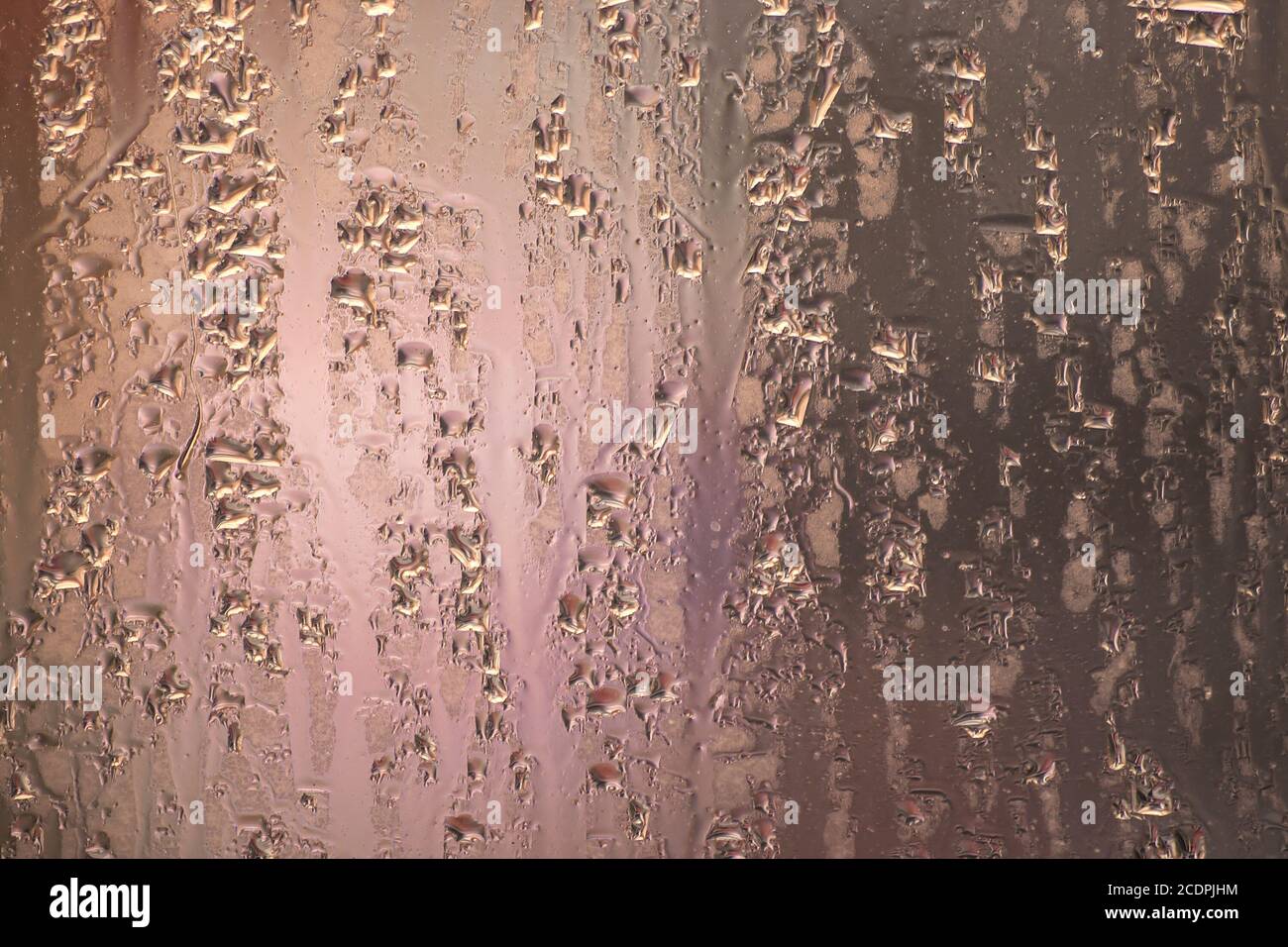 Water contensation on a window glass Stock Photo - Alamy