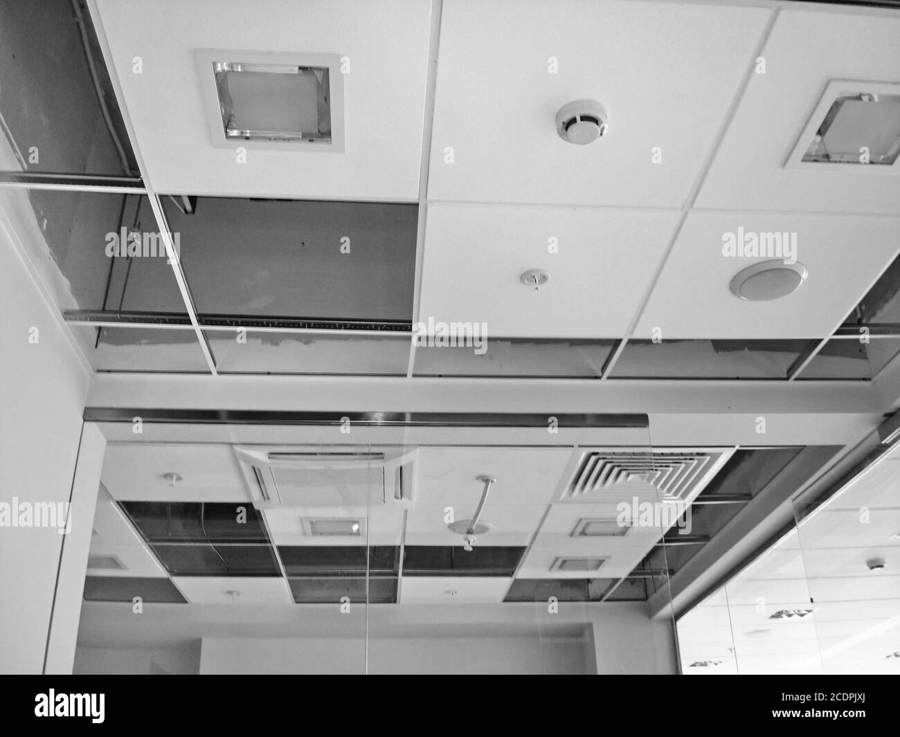 Works Building Finishing Ceiling Stock Photo - Alamy