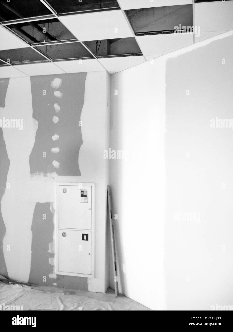 Works Building Finishing Ceiling Stock Photo - Alamy