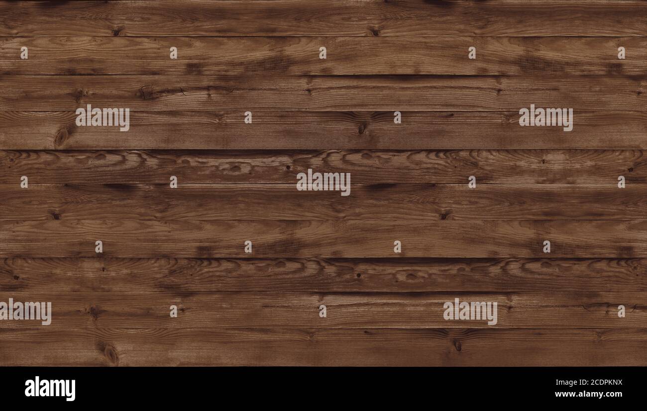 Brown wood texture, top view of wooden table. Dark wall background ...