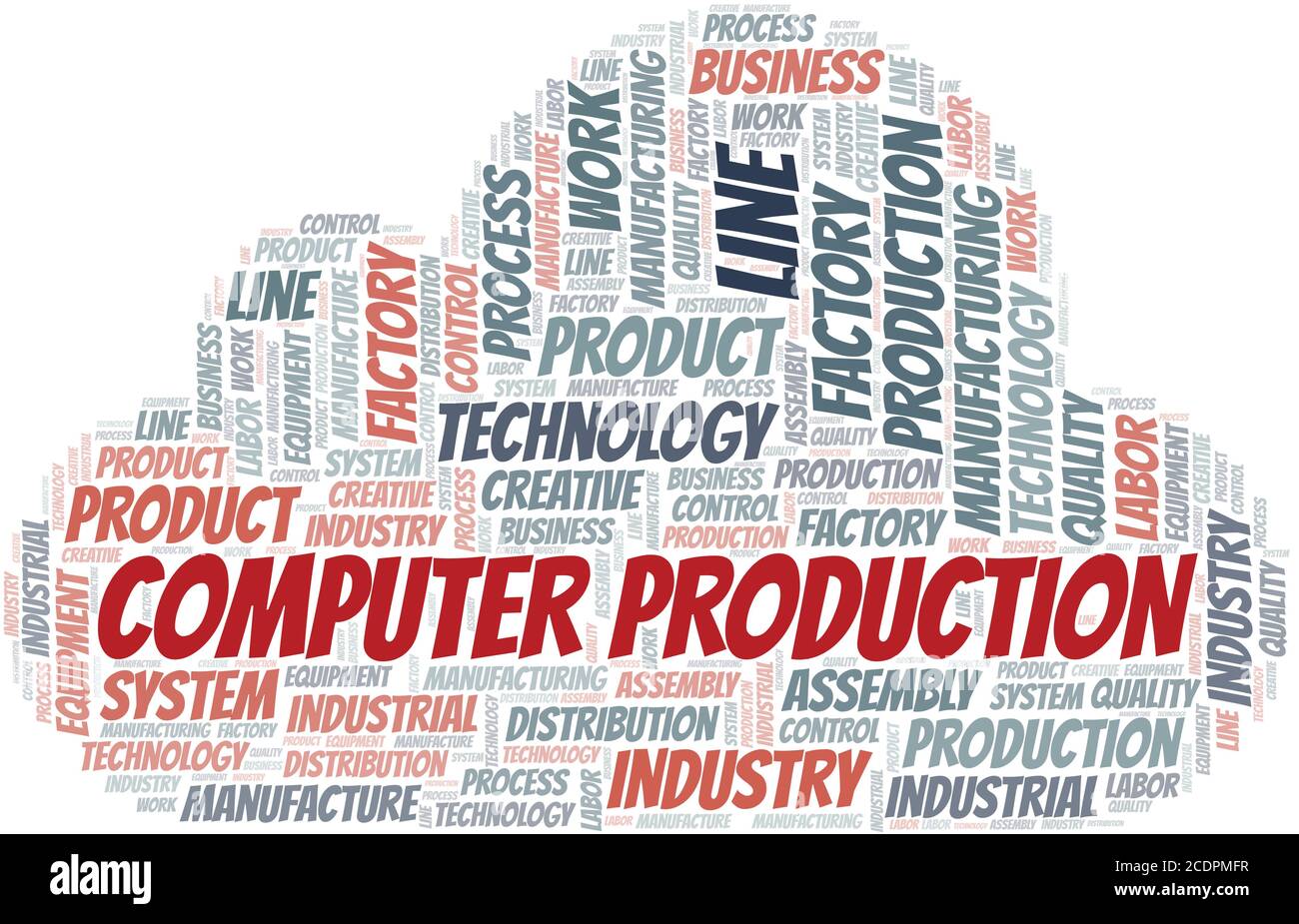 Computer production Stock Vector Images - Alamy