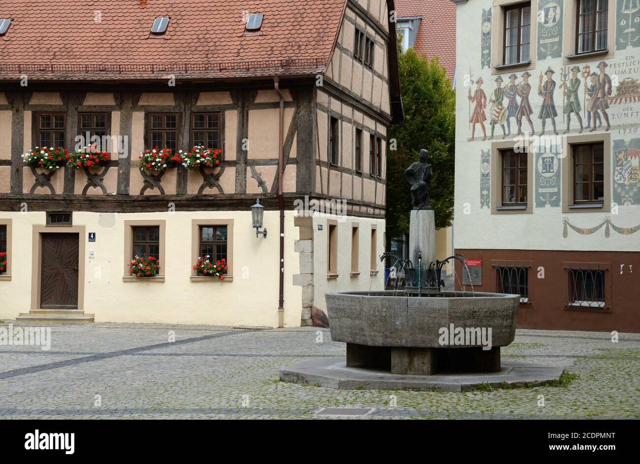 Old town of Bad Kissingen Stock Photo - Alamy