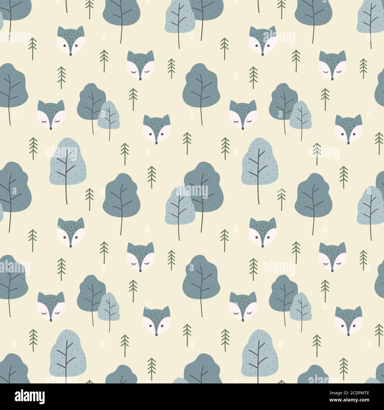 Cartoon arctic fox hi-res stock photography and images - Alamy