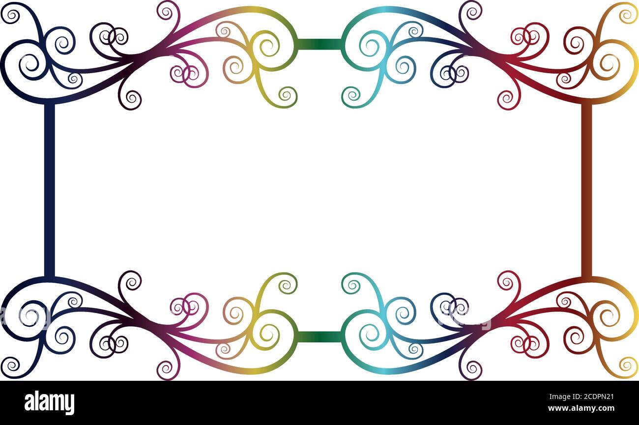 Center of the frame Stock Vector Images - Alamy