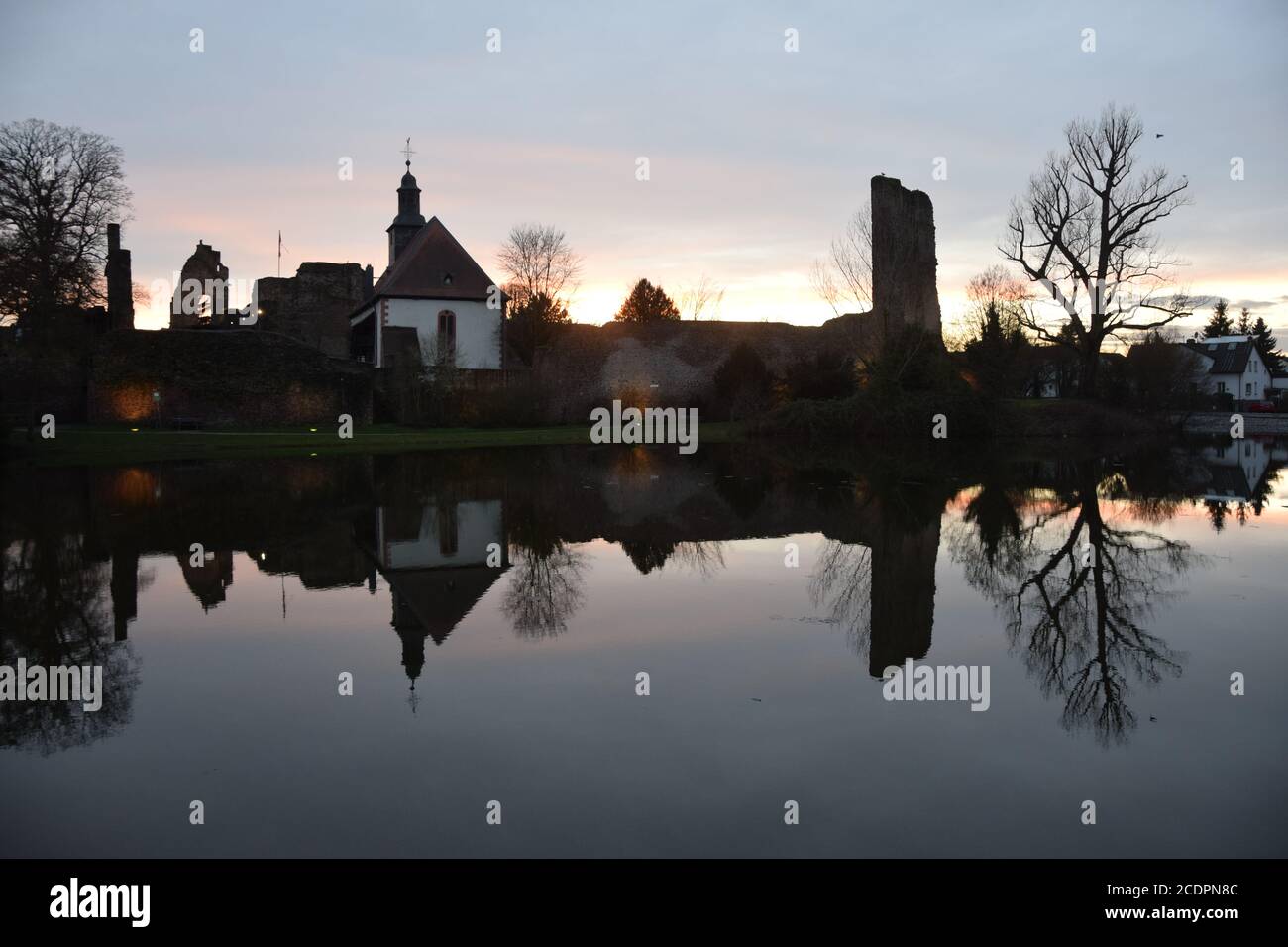 Hayn Castle in Dreieichenhain Stock Photo - Alamy