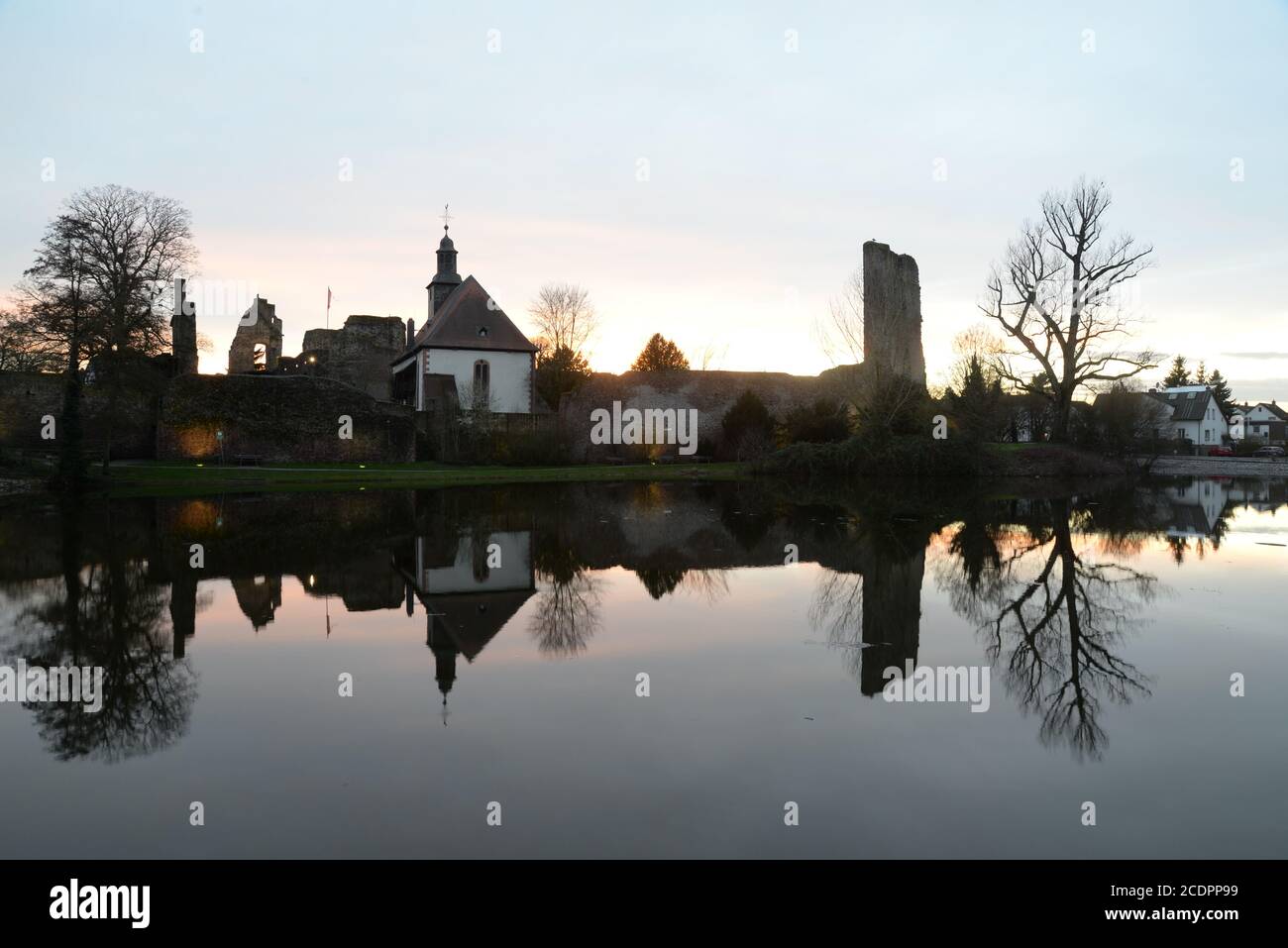 Hayn Castle , Dreieichenhain Stock Photo - Alamy
