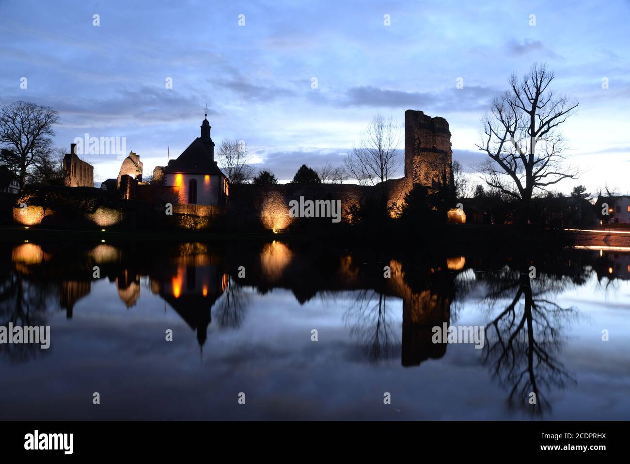 Hayn Castle in Dreieichenhain Stock Photo - Alamy