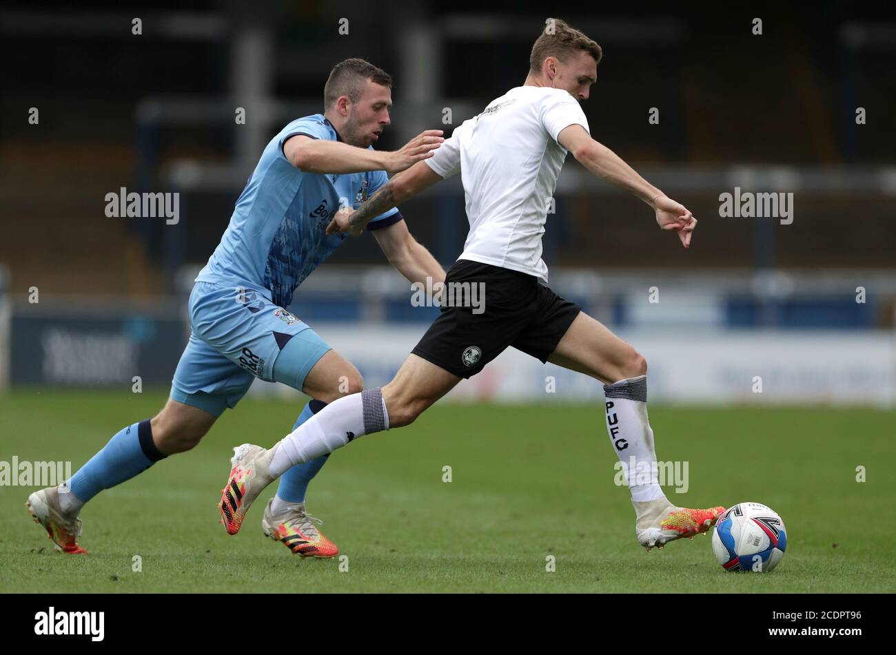 Coventry City's Jamie Allen (left) during the pre-season friendly at ...