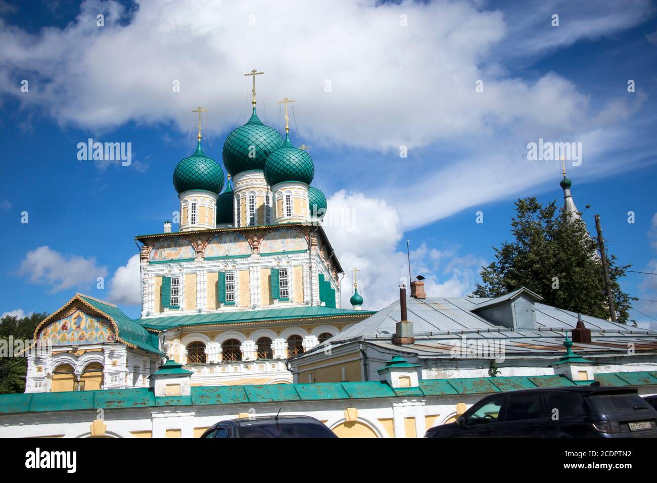 Tutayev, Yaroslavl Oblast, Russia - July, 2020: Sacred places of the ...