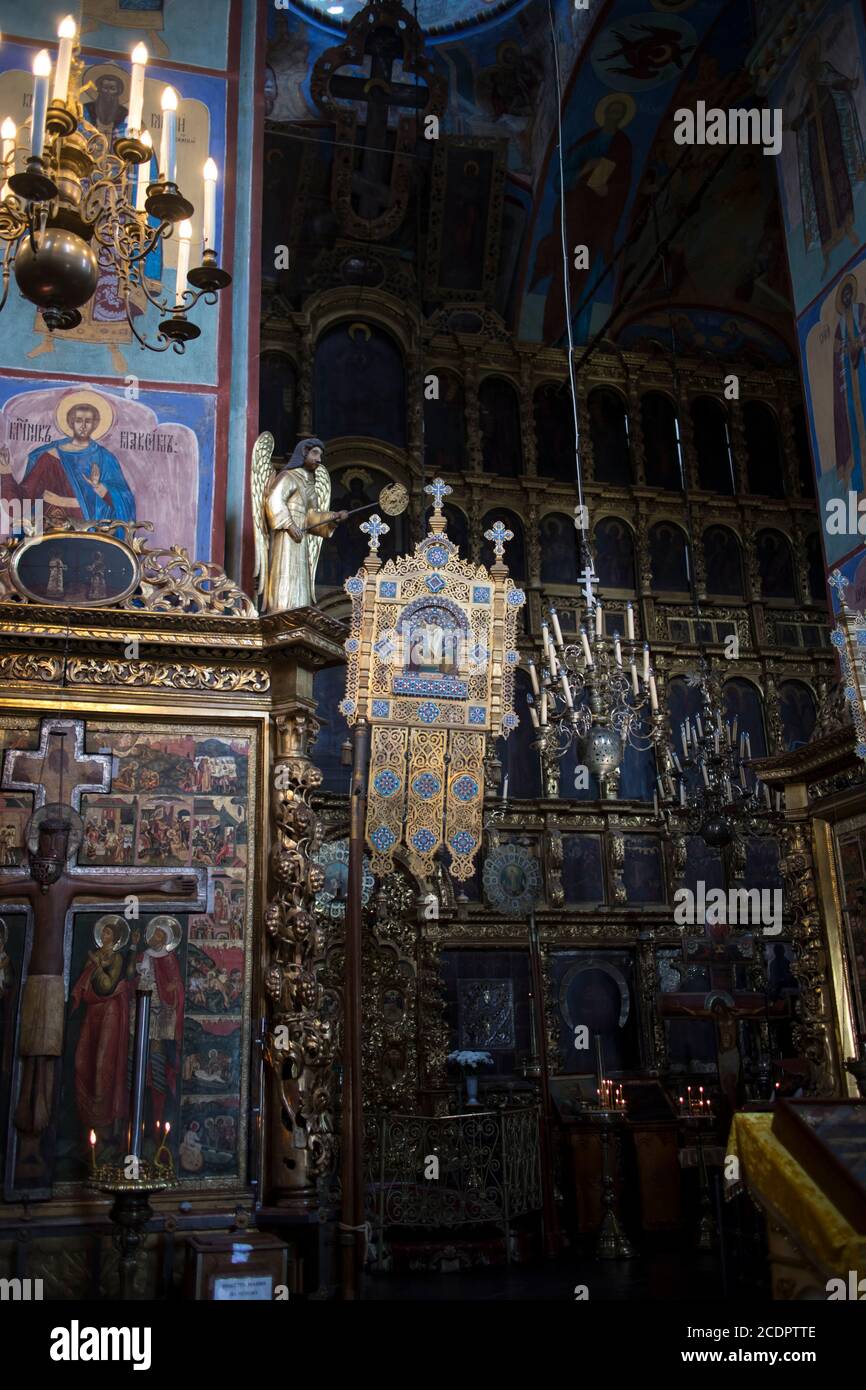 Tutayev, Yaroslavl Oblast, Russia - July, 2020: Sacred places of the ...
