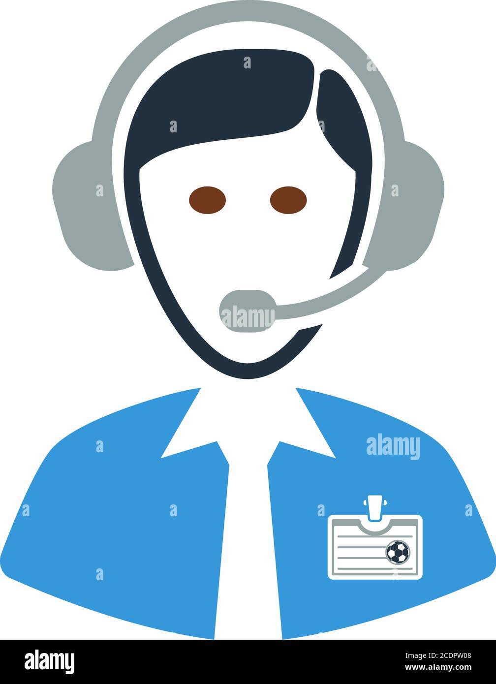 Football discussion Stock Vector Images - Alamy