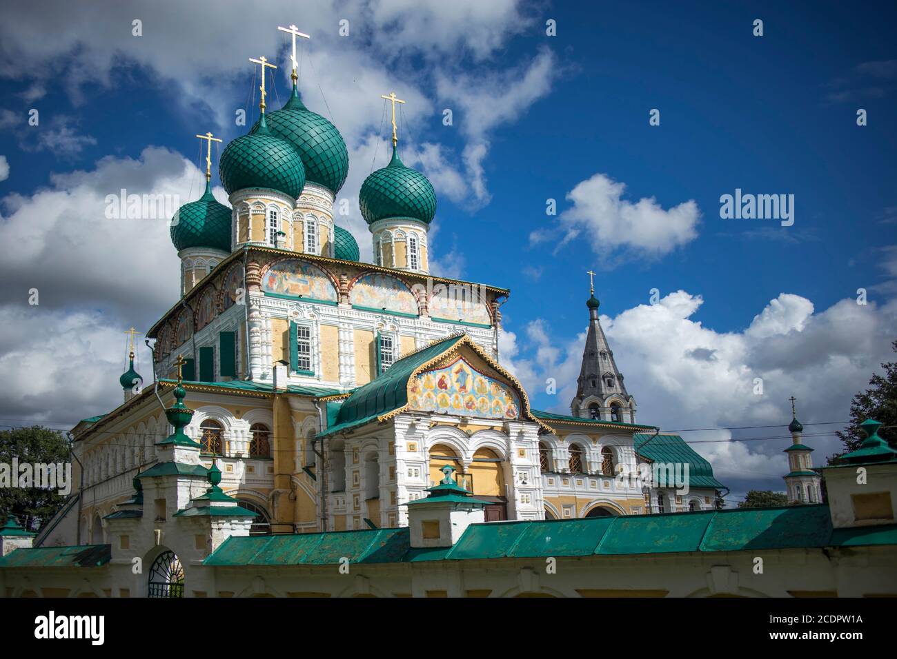 Tutayev, Yaroslavl Oblast, Russia - July, 2020: Sacred places of the ...