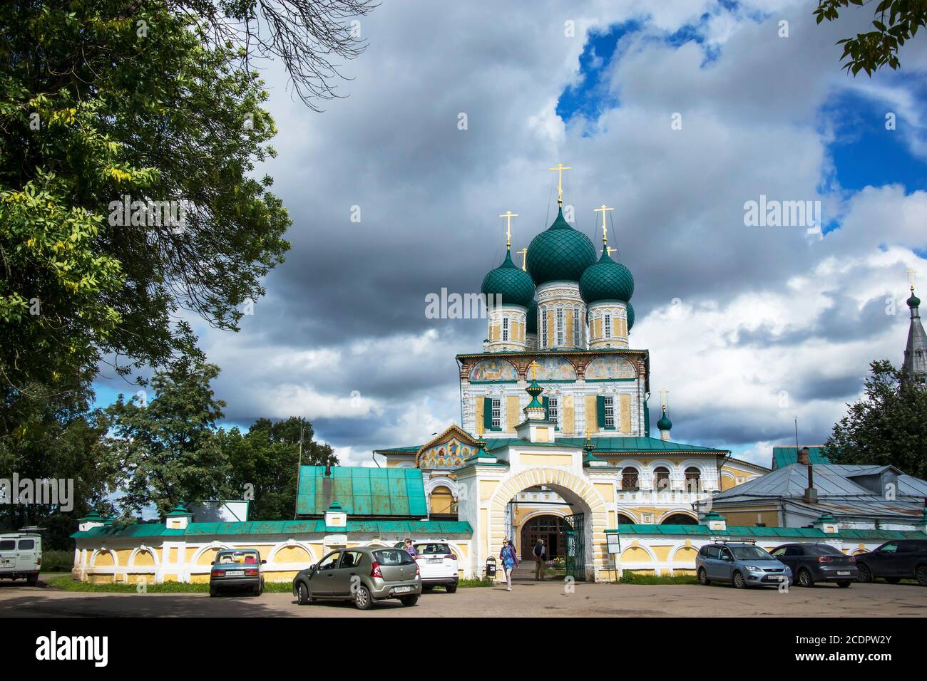 Tutayev, Yaroslavl Oblast, Russia - July, 2020: Sacred places of the ...