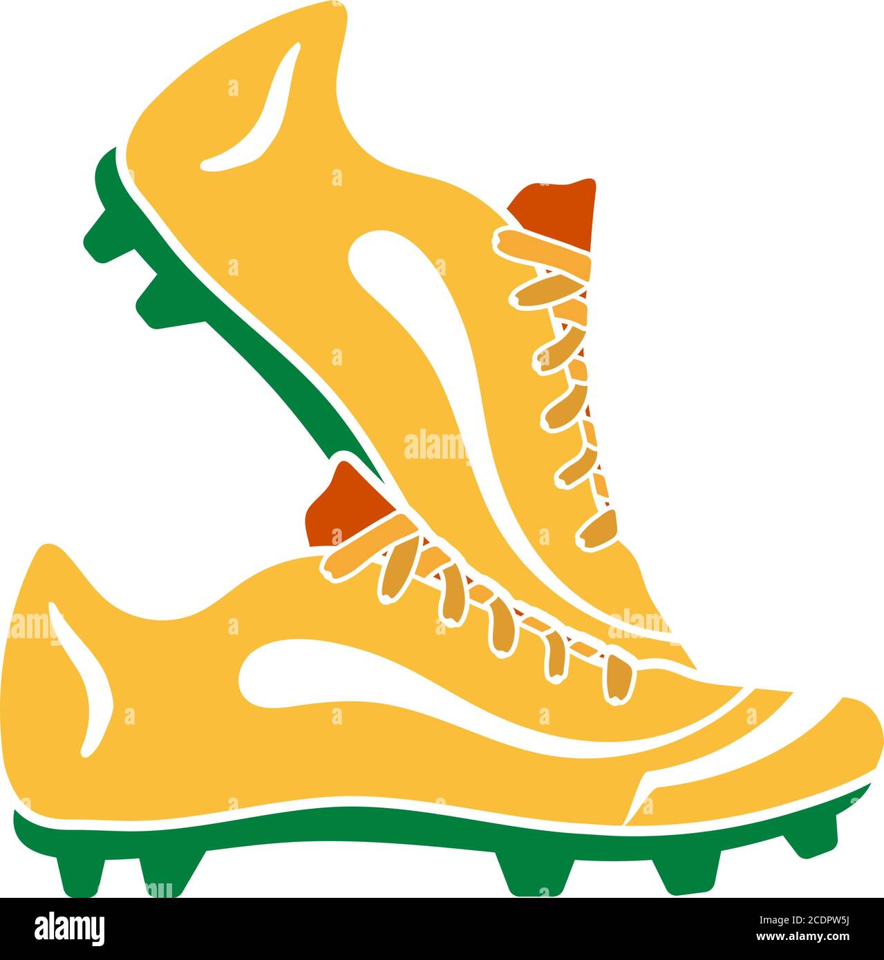 Soccer boot Stock Vector Images - Alamy