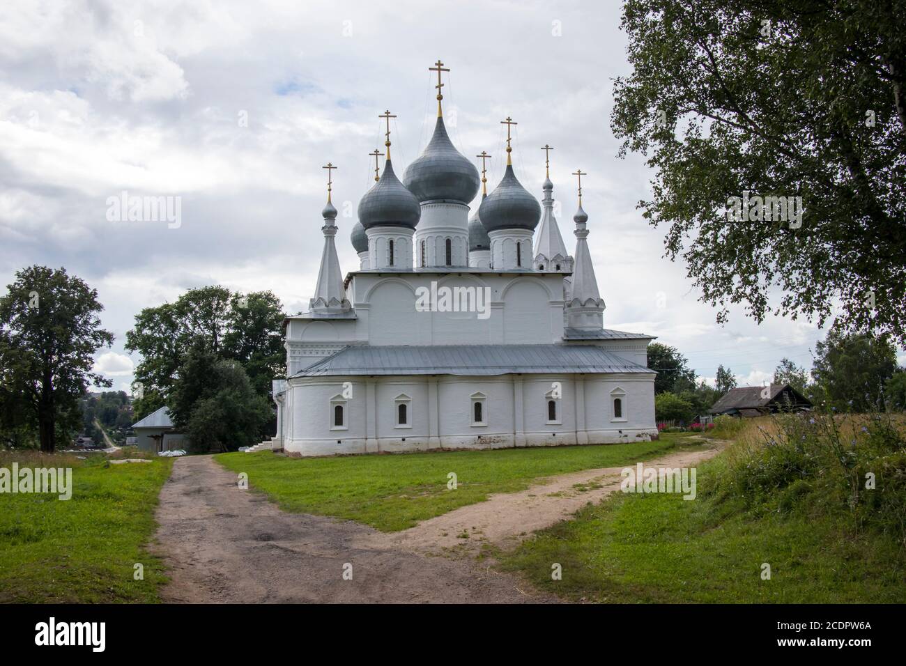TUTAYEV, YAROSLAVL OBLAST / RUSSIA - July29 2020: The Holy Cross ...