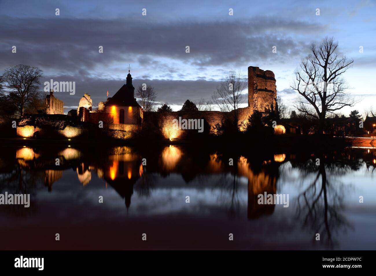Hayn Castle in Dreieichenhain Stock Photo - Alamy