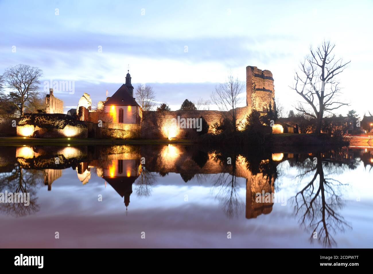 Hayn Castle in Dreieichenhain Stock Photo - Alamy