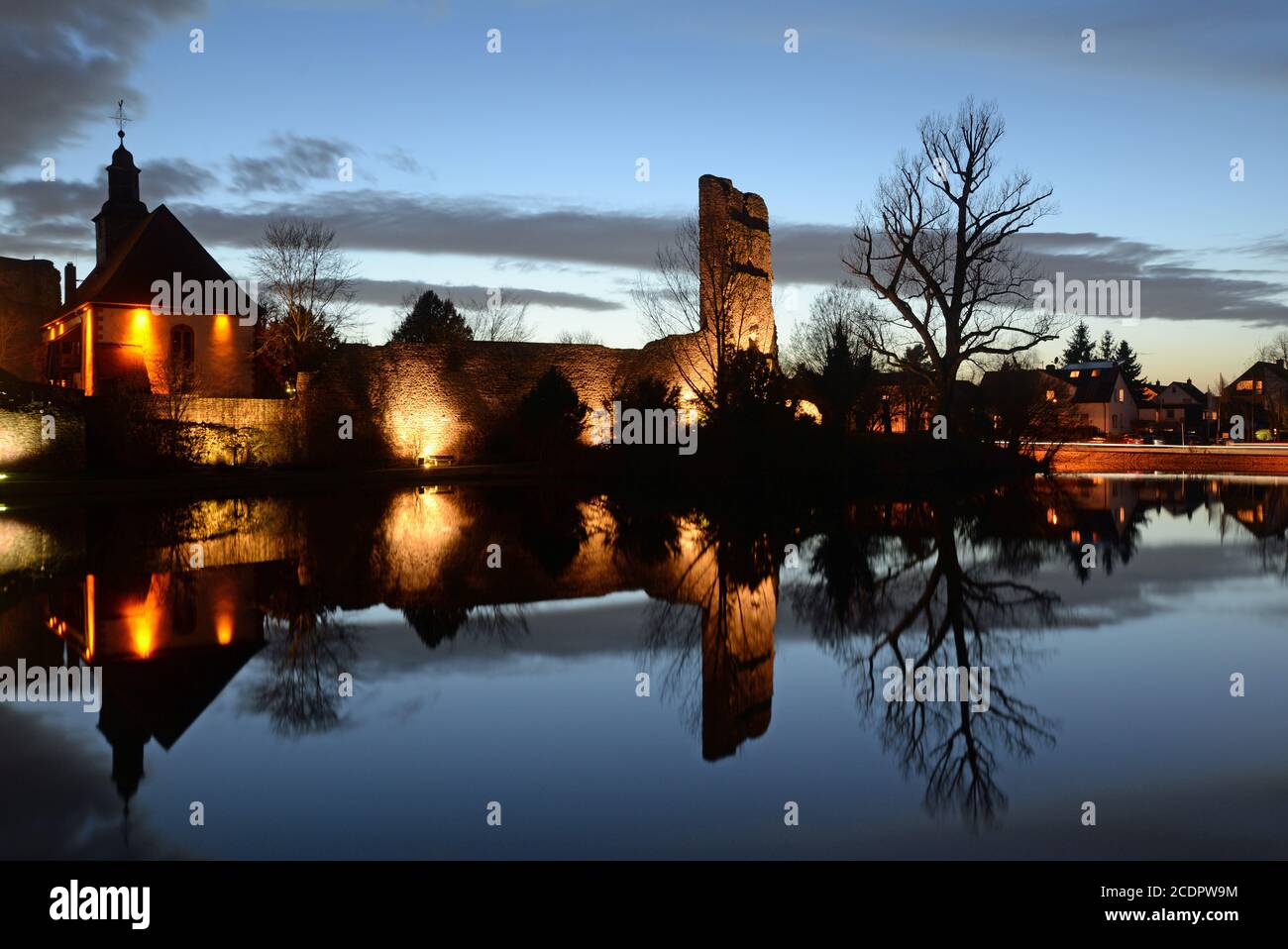 Hayn Castle in Dreieichenhain Stock Photo - Alamy