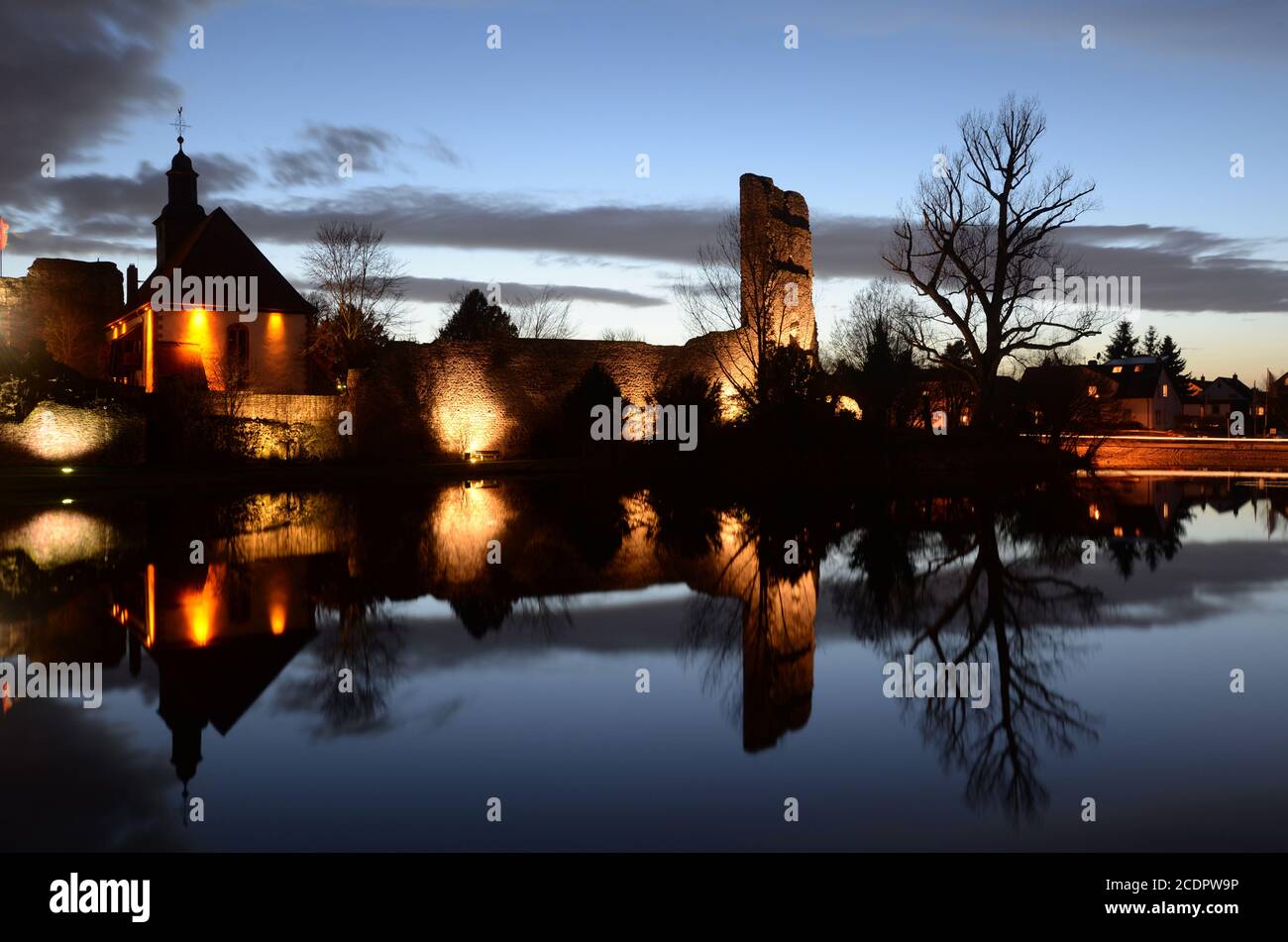 Hayn Castle in Dreieichenhain Stock Photo - Alamy