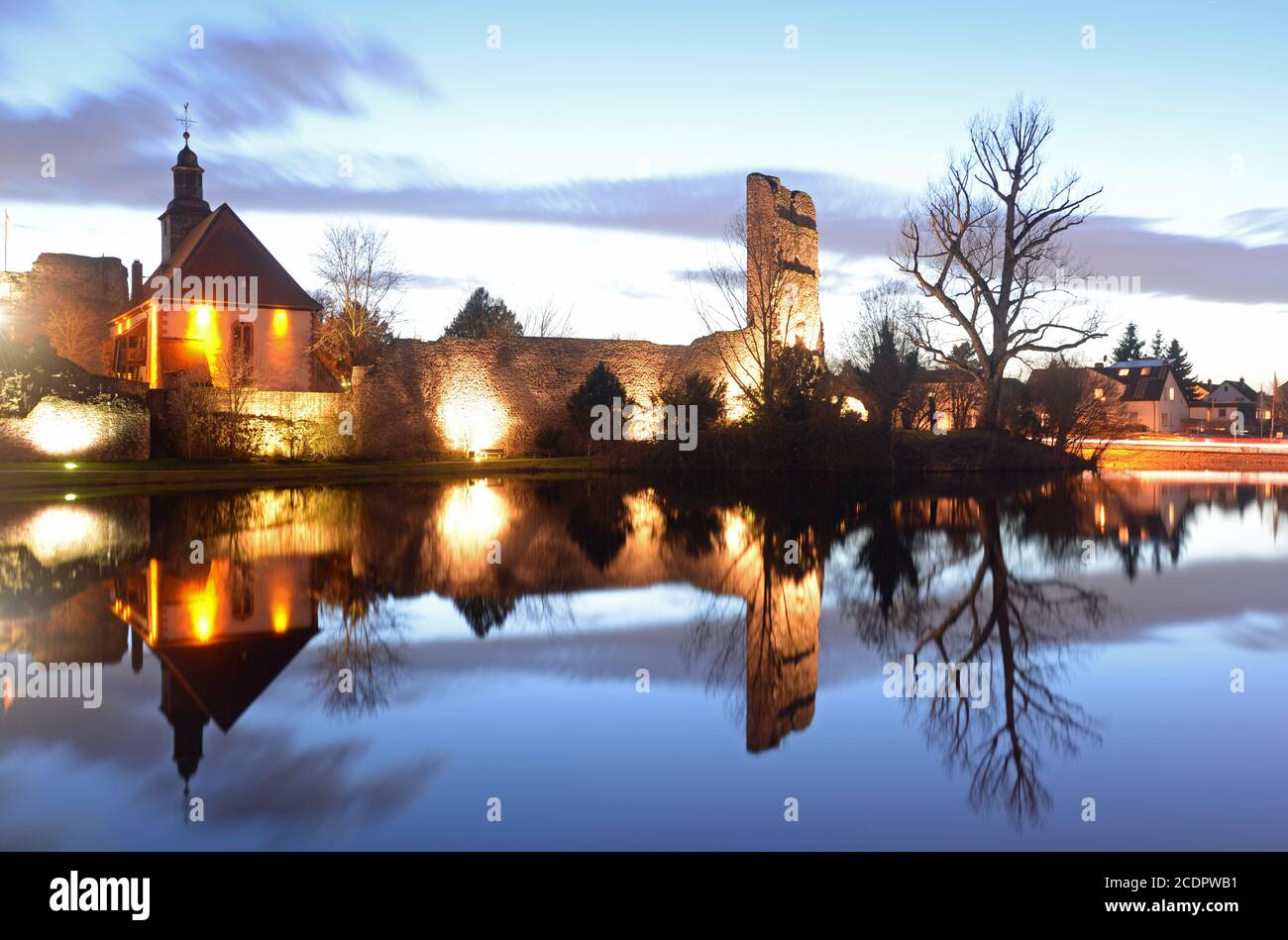 Hayn Castle in Dreieichenhain Stock Photo - Alamy