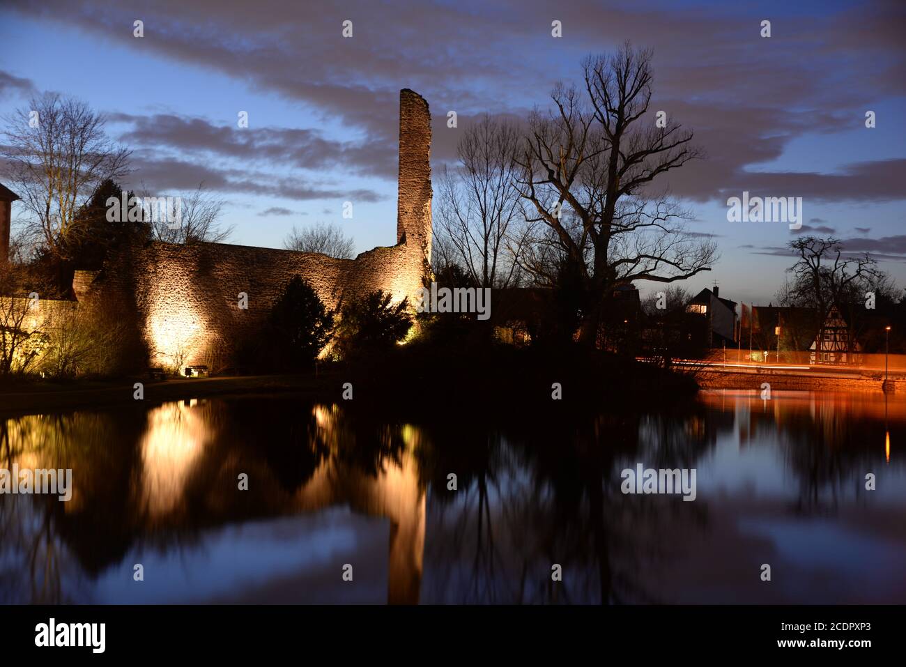 Hayn Castle in Dreieichenhain Stock Photo - Alamy