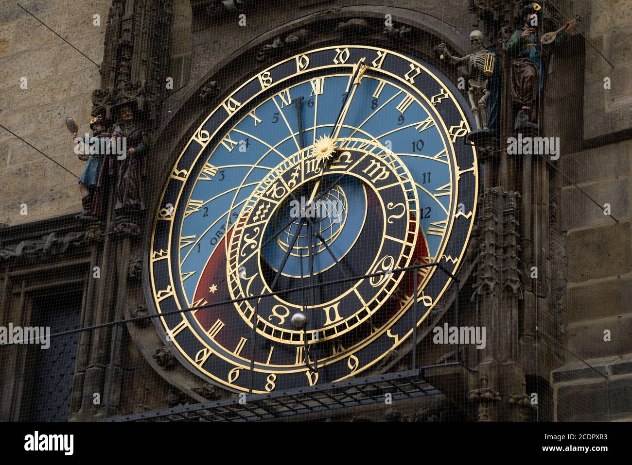 The famous solar clock of Prague Stock Photo - Alamy