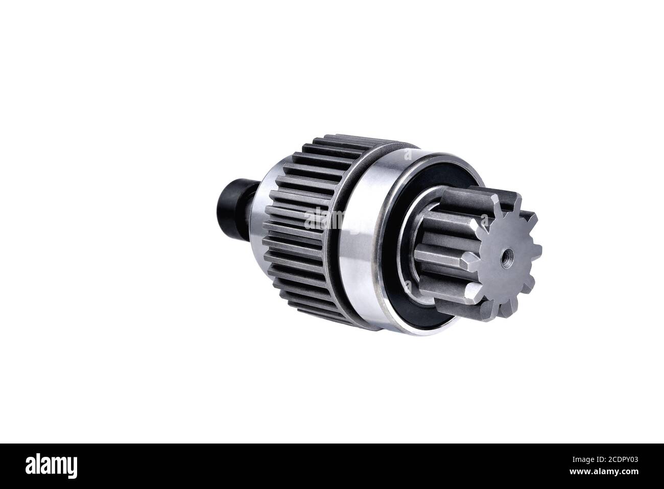 starter bendix, car starter detail close-up isolate on white background ...