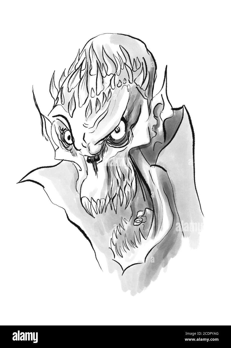 Evil Vampire Drawings