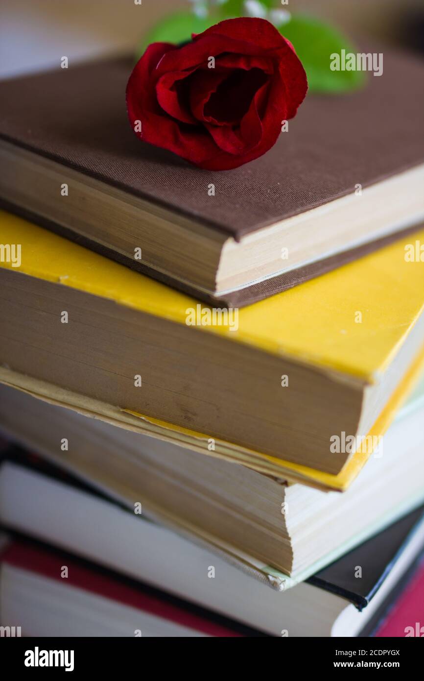 Old textbook hi-res stock photography and images - Alamy