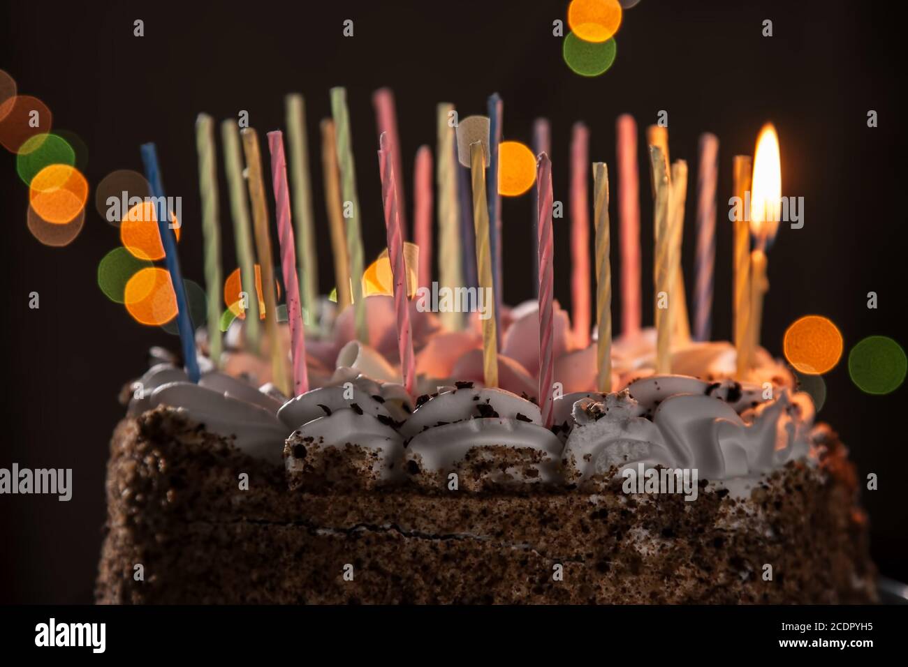 Large birthday cake hi-res stock photography and images - Alamy