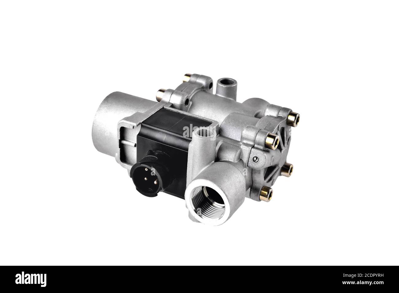 ABS modulator of the brake system with a magnetic valve for a truck ...