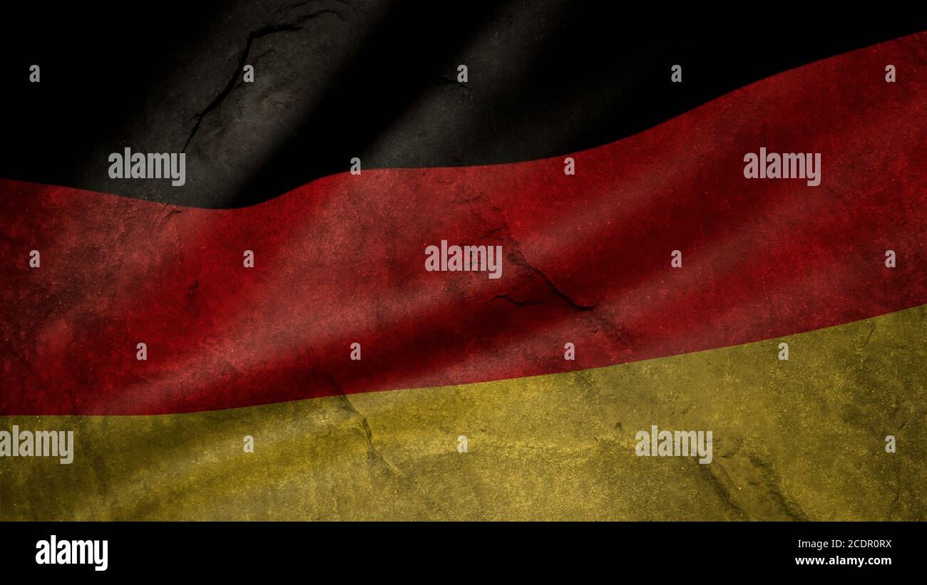 Wall painted in the colors of the German flag. Background texture Stock ...