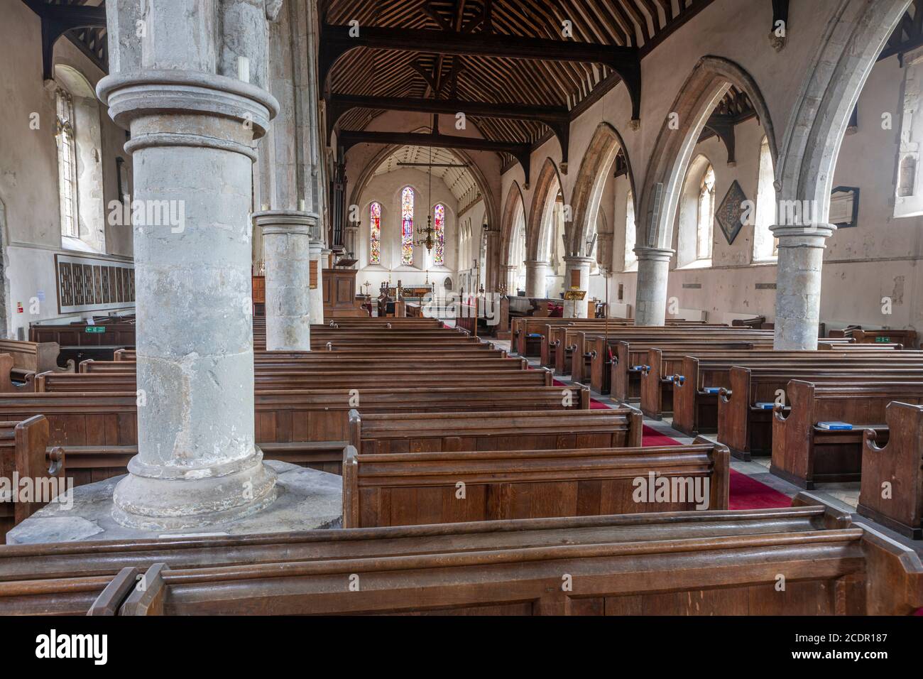 Interior of all saints church hi-res stock photography and images - Alamy