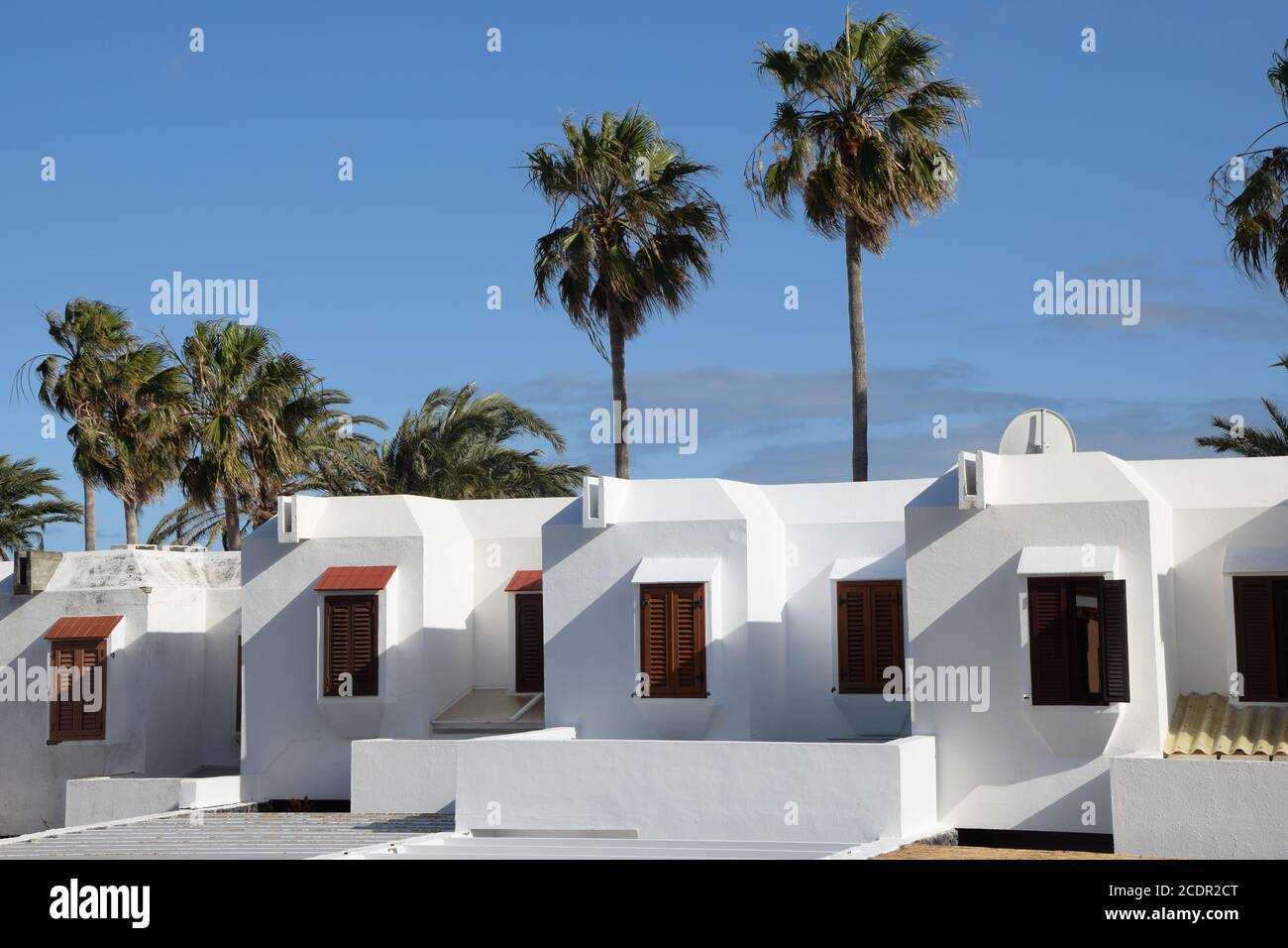 Building on La Palma Stock Photo - Alamy