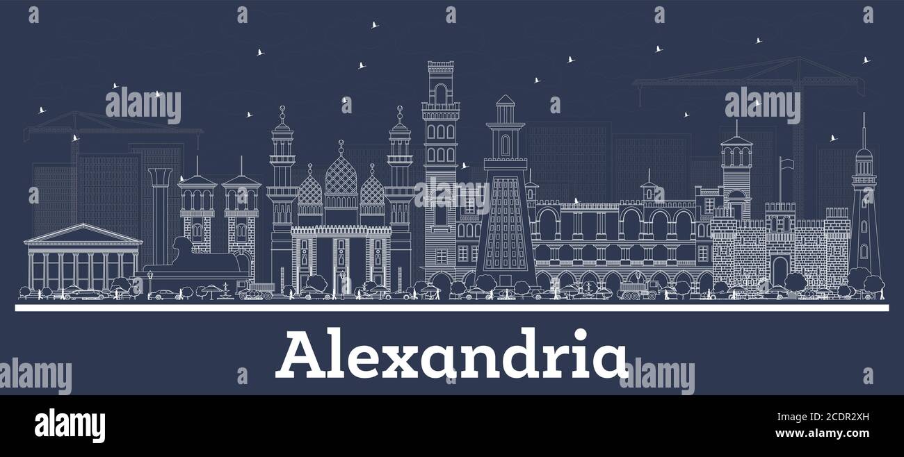 Alexandria egypt skyline cityscape hi-res stock photography and images ...